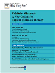CALCITRIOL OINTMENT: A New Option for Topical Psoriasis Therapy | MDedge