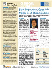 CLINICAL UPDATEClinical Characteristics of a Topical Azole Antimycotic ...