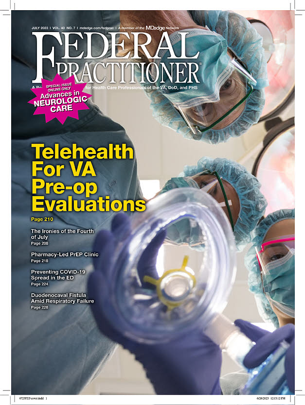 Federal Practitioner - 40(7)a | MDedge