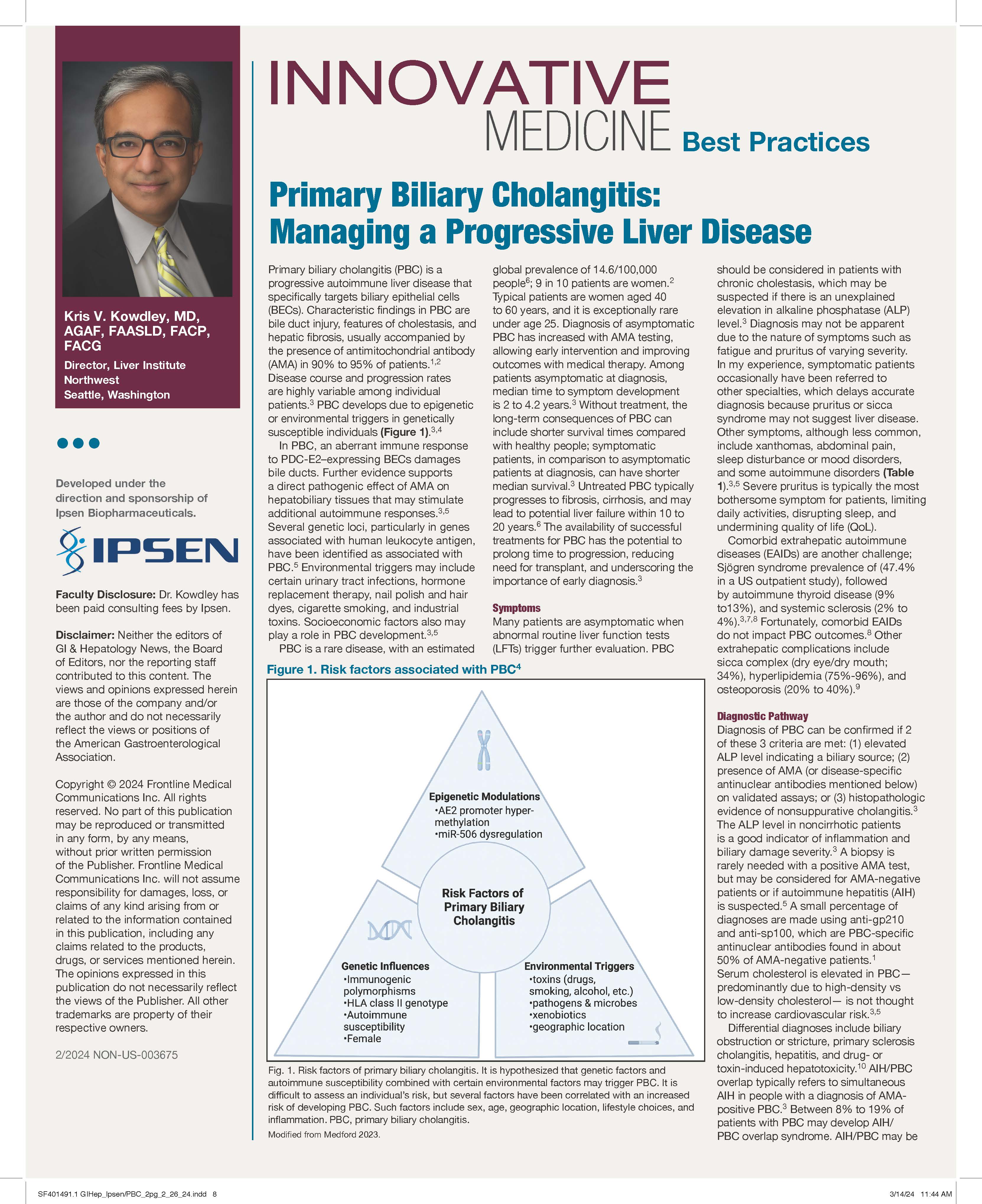 Primary Biliary Cholangitis: Managing a Progressive Liver Disease | GI ...