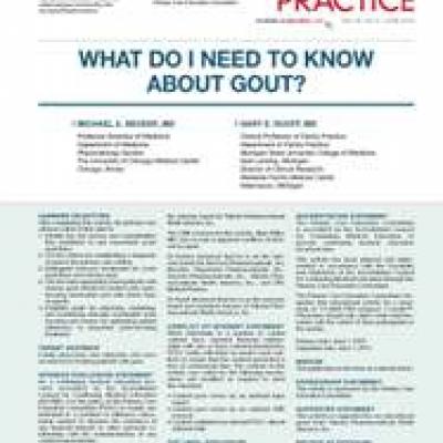 What do I need to know about gout? | MDedge Family Medicine