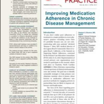 Improving Medication Adherence in Chronic Disease Management | MDedge ...