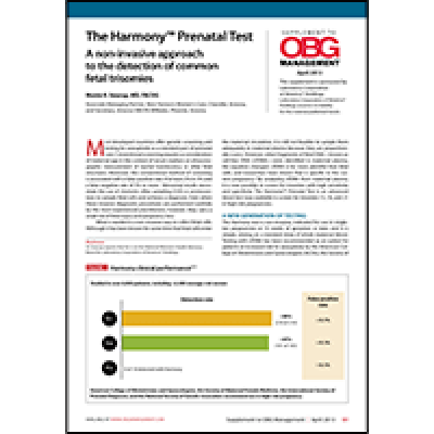 The Harmony™ Prenatal Test: A non-invasive approach to the detection of ...